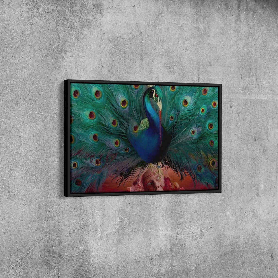 Opeth Canvas - Sorceress Album Canvas - Minimalist Art - Retro Modern ...