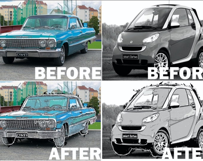 Customized Car Vector,personalized Car Vector,car Portrait ,car ...