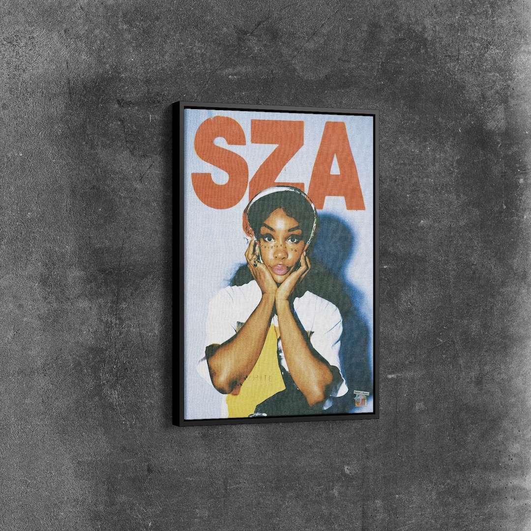 SZA Cover Poster, Rap Classics Poster, Hip Hop Poster, Tracklist Print ...