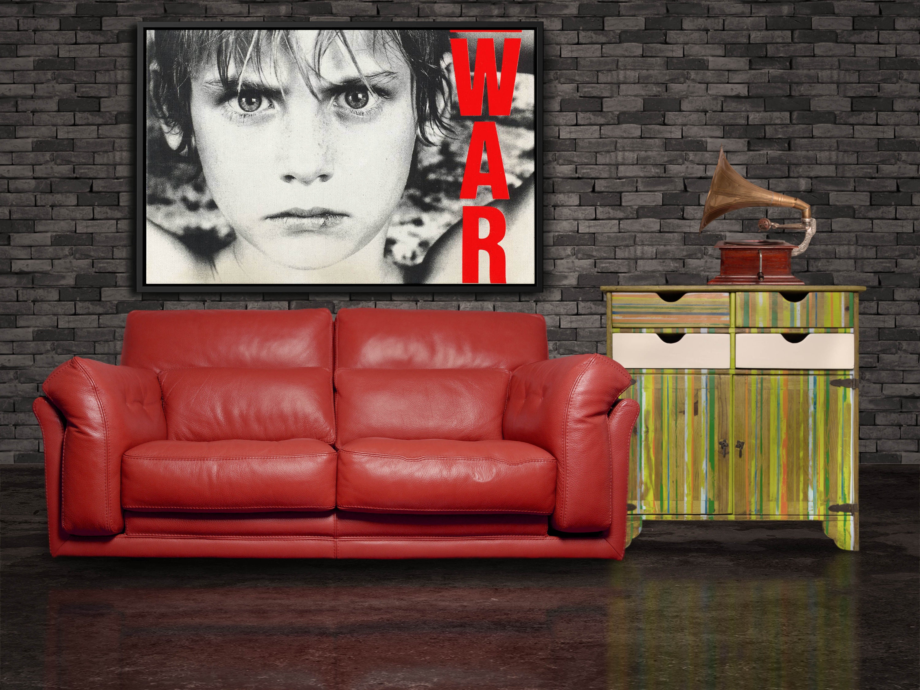 U2 War Canvas U2 Album Poster U2 War Room Decor Wall - Etsy