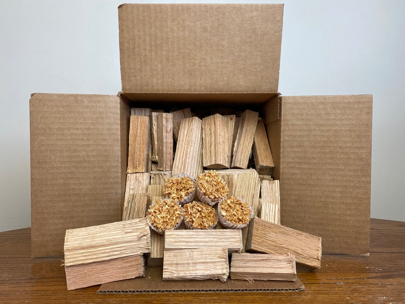 12 Pounds Mini Firewood & Mini Fire Starters for Solo Stove Mesa - Etsy