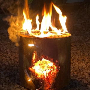 Portable Fire Log: Long Burning Campfire - Etsy