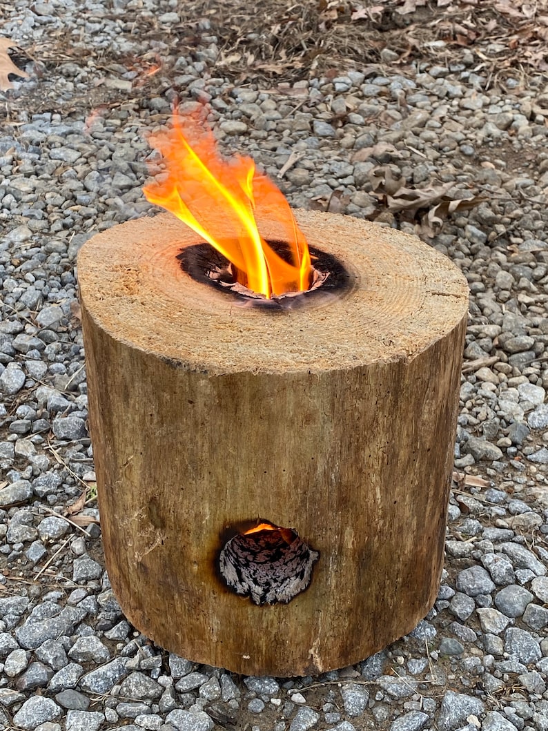 Portable Fire Log: Long Burning Campfire - Etsy