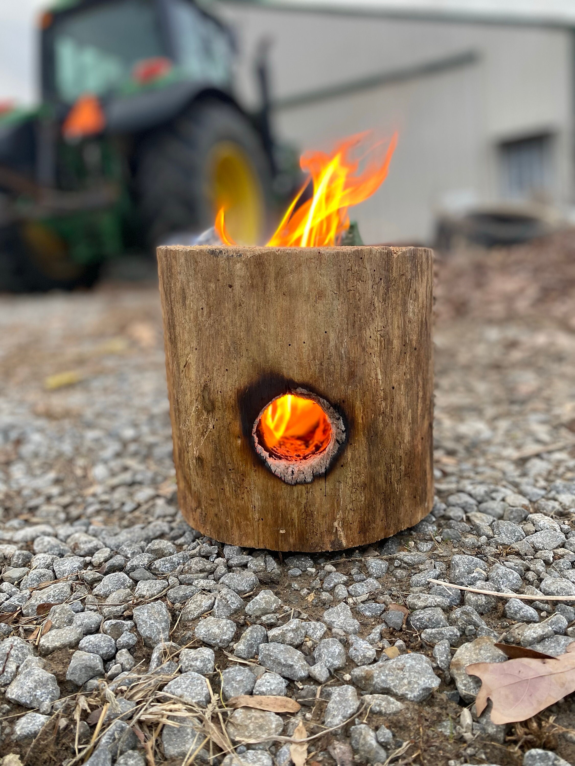 Portable Fire Log: Long Burning Campfire - Etsy