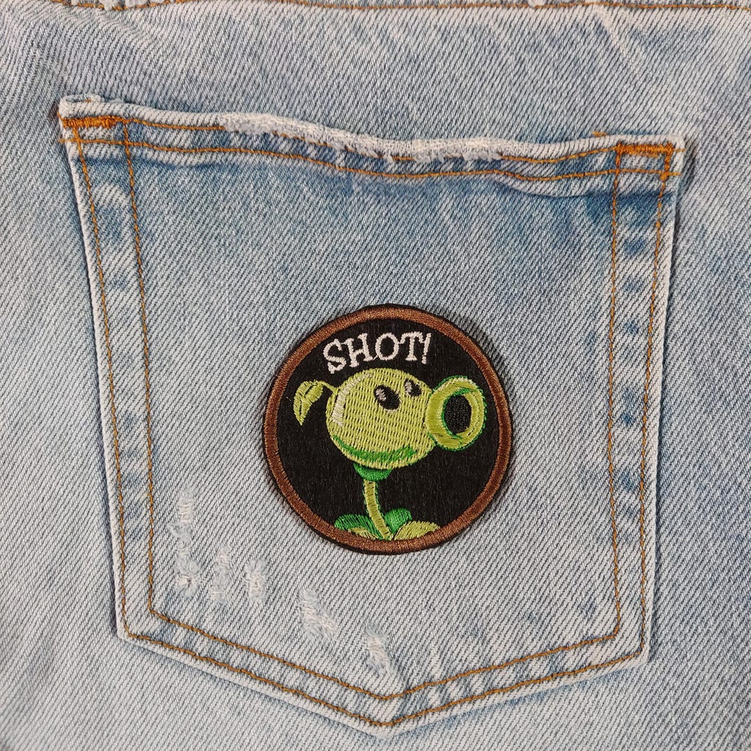 Plant VS Zombies Patch - Etsy