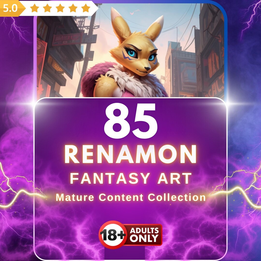 85 Pieces of AI Generated Female Renamon Art Mature Content and ...