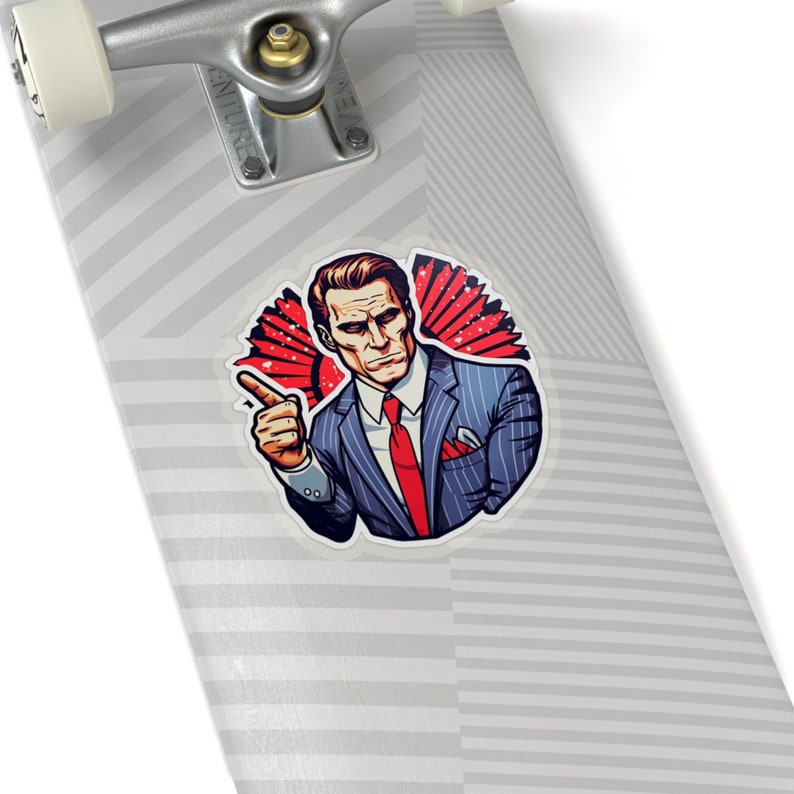 American Psycho Patrick Bateman Sticker Horror Sticker Scary Movie ...
