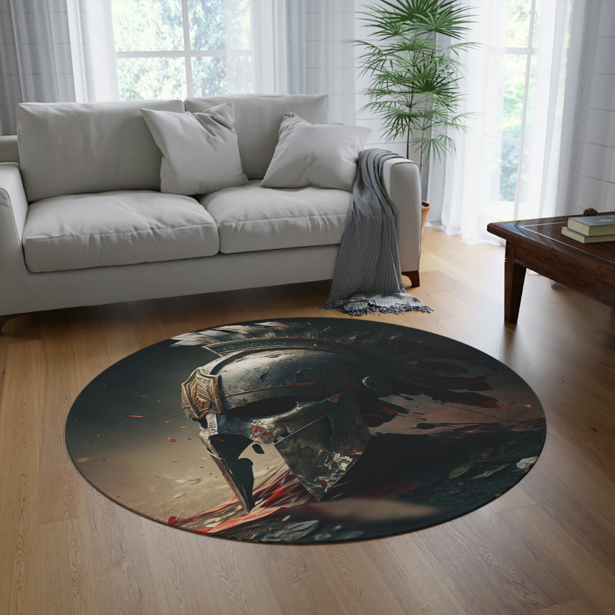 Spartan Warrior 300 Boxing Boxing Gloves MMA Jiu Jitsu Fightround Rug ...