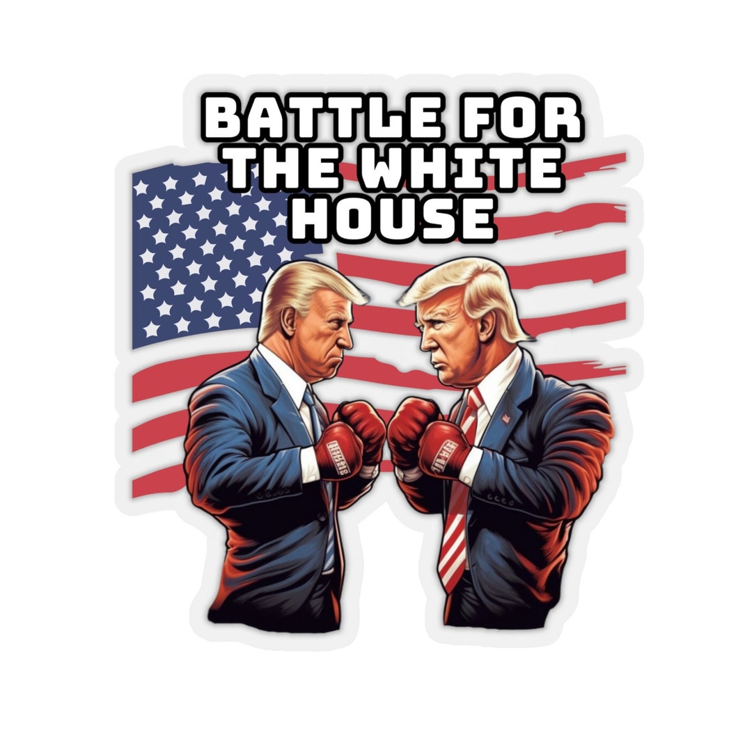 Trump V.S Biden Red, White and Bruised Boxing Kickboxing MMA Jiu Jitsu ...