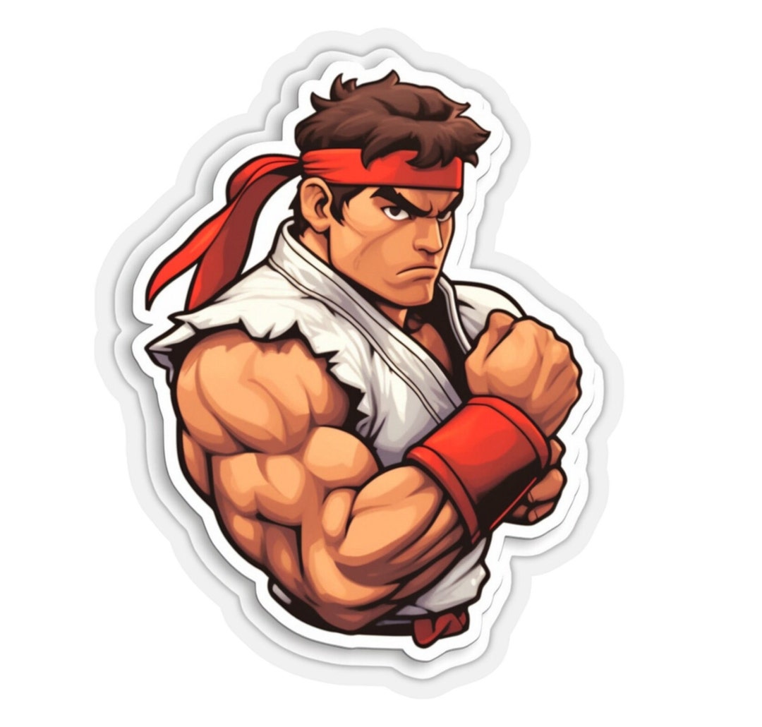 RYU Street Fighter Boxing Kickboxing MMA Jiu Jitsu Birthday Video Game ...