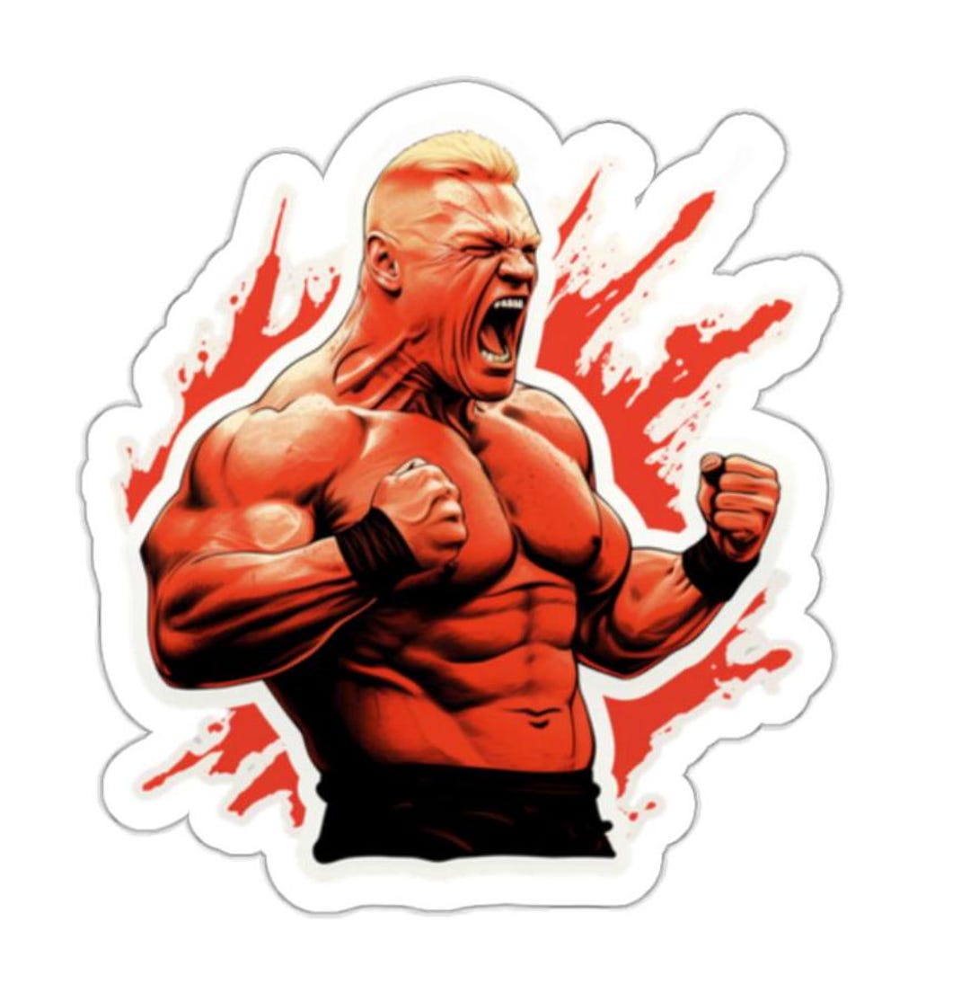 Brock Lesnar MMA Boxing Kickboxing Kiss-cut Stickers - Etsy