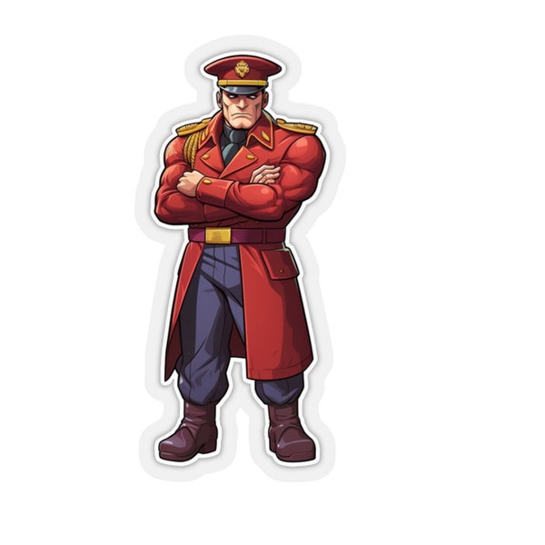 Street Fighter M Bison Stickers - Etsy