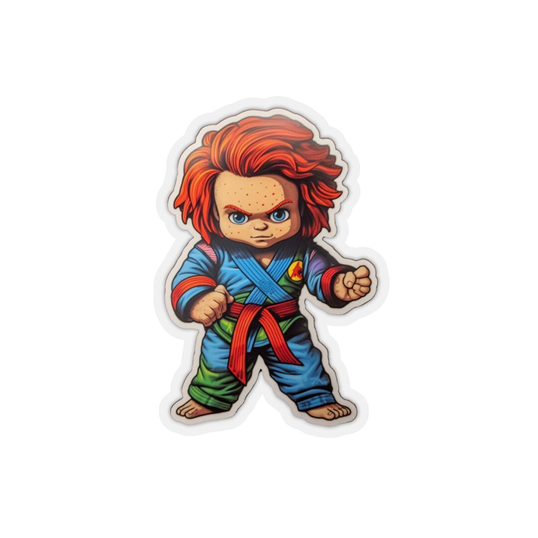 Chucky Jiu-jitsu Childs Play Stickers MMA Boxing Horror Stickers ...