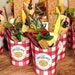 Red Gingham Charcuterie Cups SET OF 10 Birthday Party Grazing Kraft ...