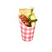 Red Gingham Charcuterie Cups SET OF 10 Birthday Party Grazing Kraft ...
