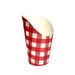 Red Gingham Charcuterie Cups SET OF 10 Birthday Party Grazing Kraft ...
