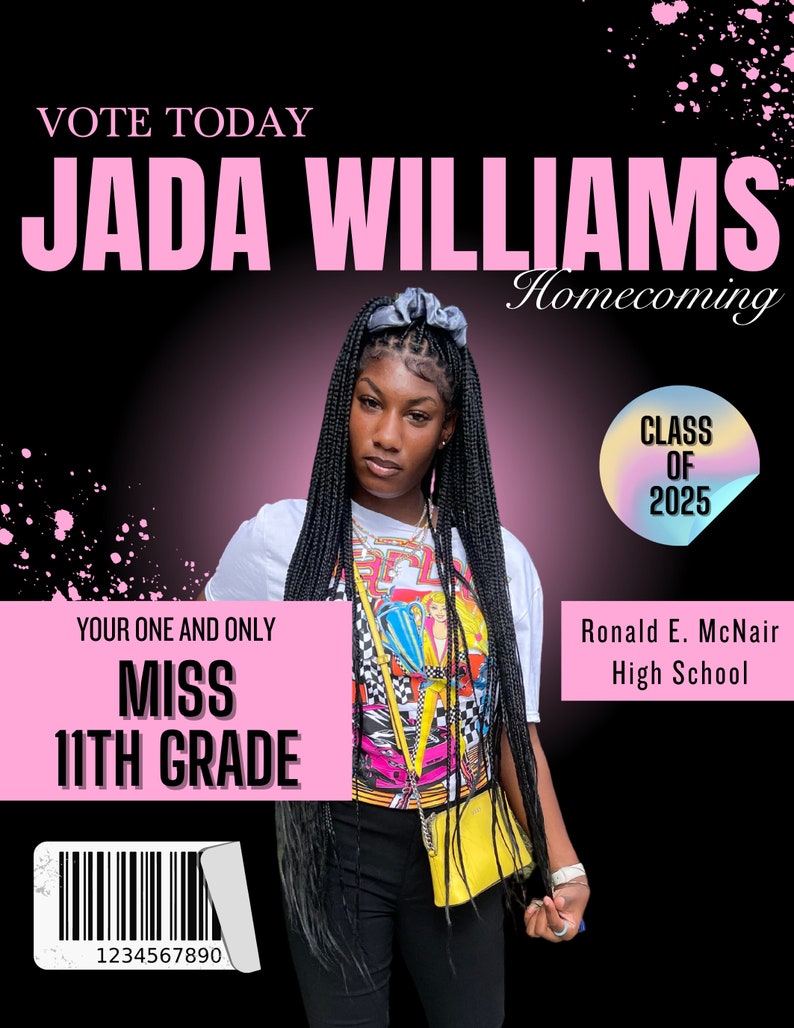 Homecoming Flyer, Homecoming Flyer Template, HOCO Flyer, Homecoming ...