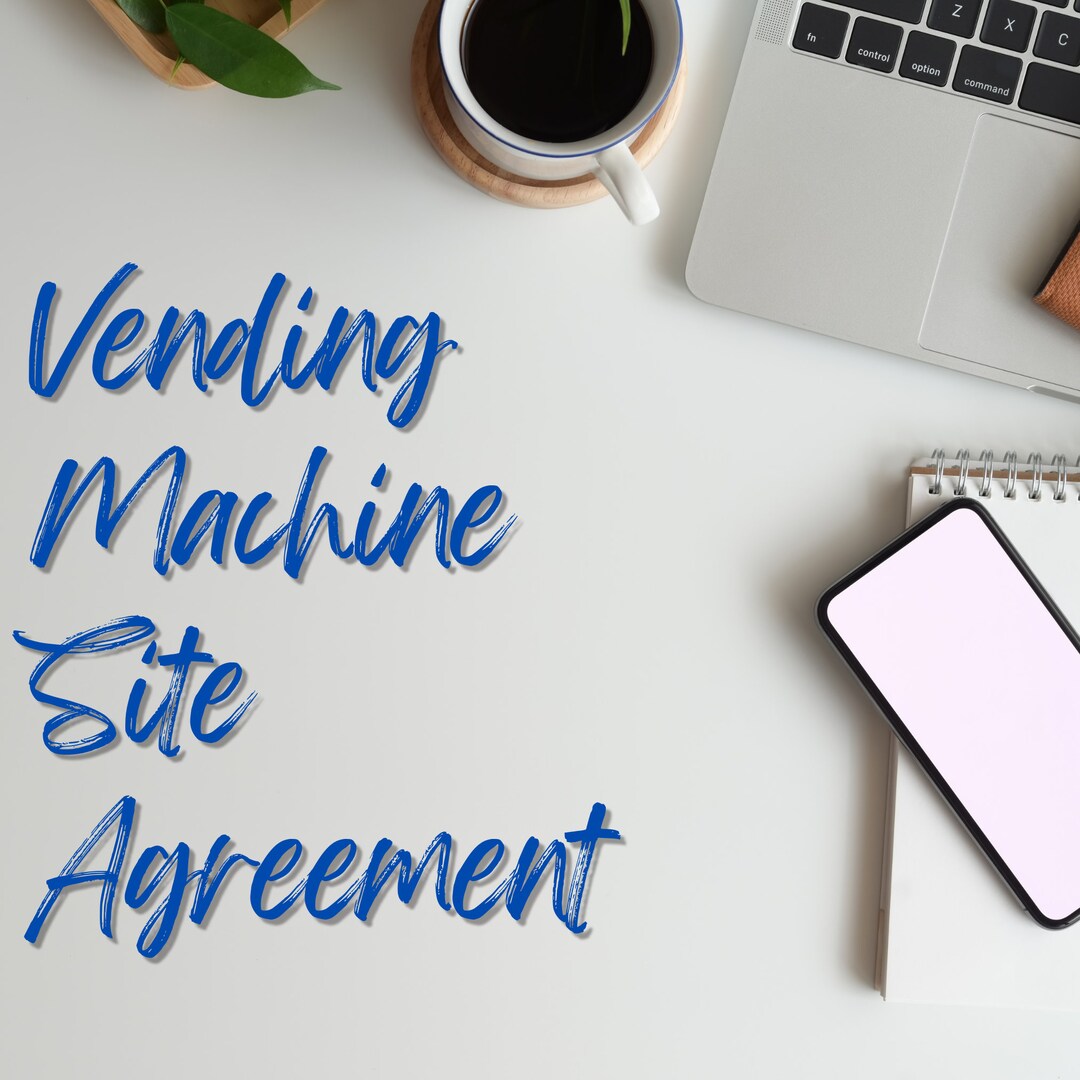 Vending Machine Site Agreement - Etsy