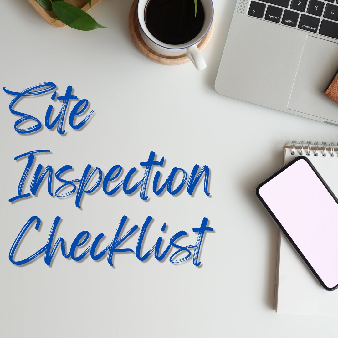 Vending Machine Site Inspection Checklist - Etsy