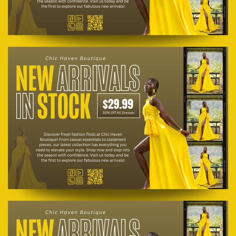 New Arrivals Flyer, Clothing Business Flyer Template | Instagram Flyer ...