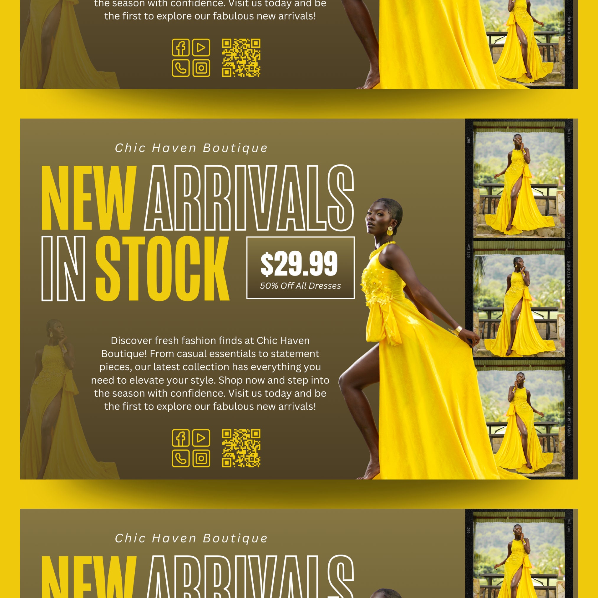 New Arrivals Flyer, Clothing Business Flyer Template | Instagram Flyer ...