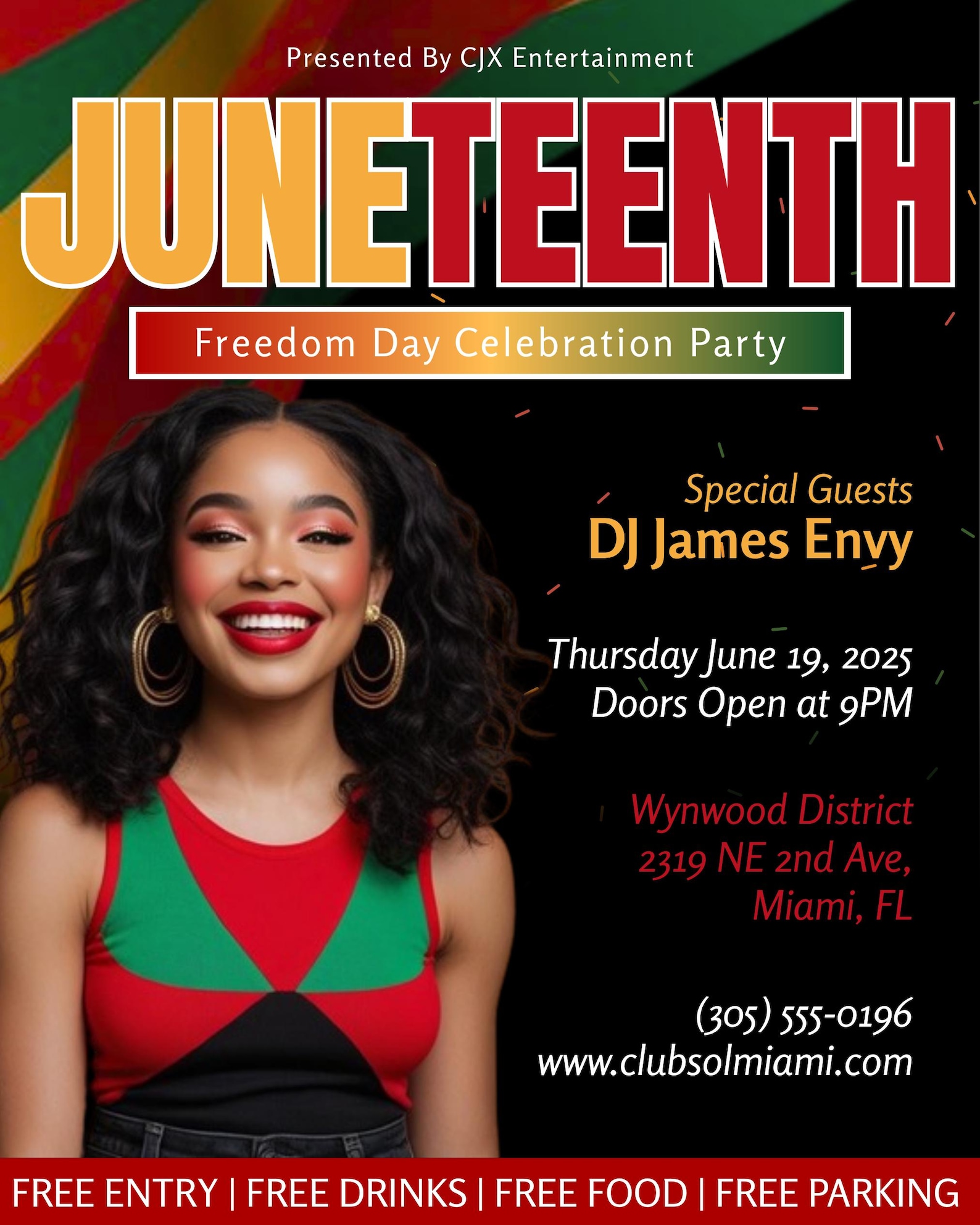 Juneteenth Flyer, Juneteenth Sale Flyer, Editable Flyer Template ...
