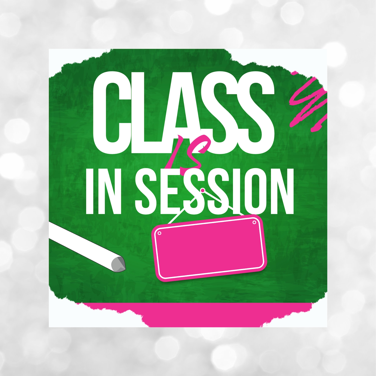 Class in Session DIY Canva Flyer - Etsy