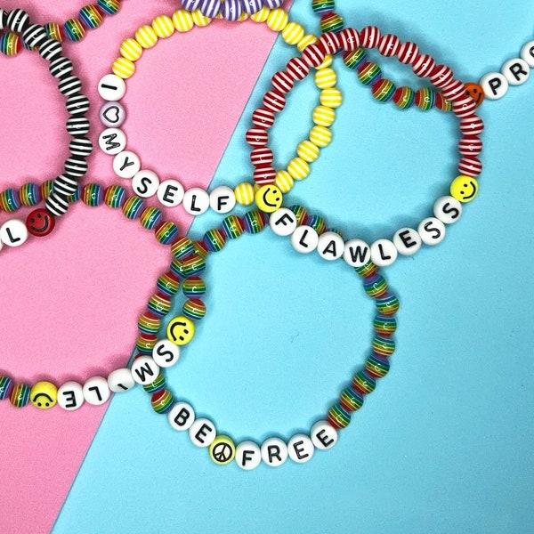 Motto Bracelet - Etsy