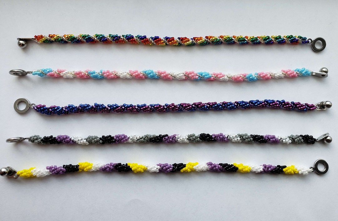 Pride Flag Bracelets - Etsy