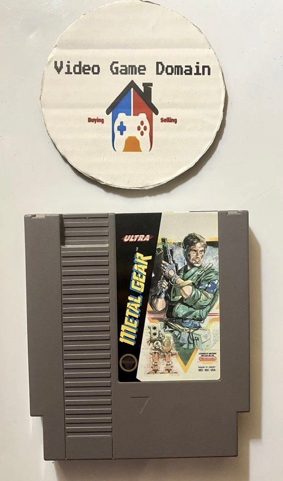 Metal Gear Nes Cartridge