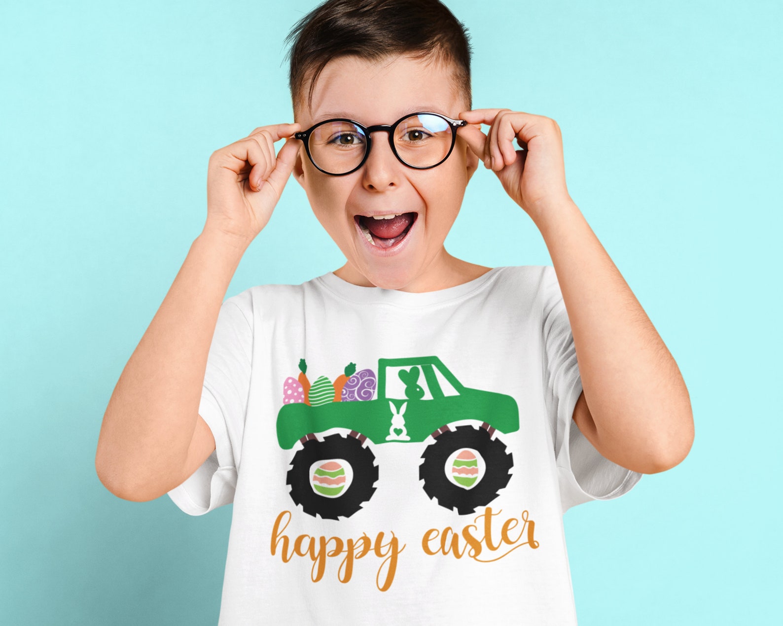 Easter Truck Svg, Easter Bunny Svg, Boy Easter Svg, Hoppy Easter Svg ...