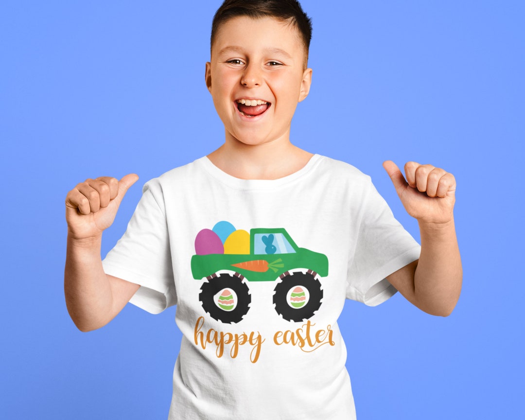 Easter Truck Svg, Easter Bunny Svg, Boy Easter Svg, Hoppy Easter Svg ...