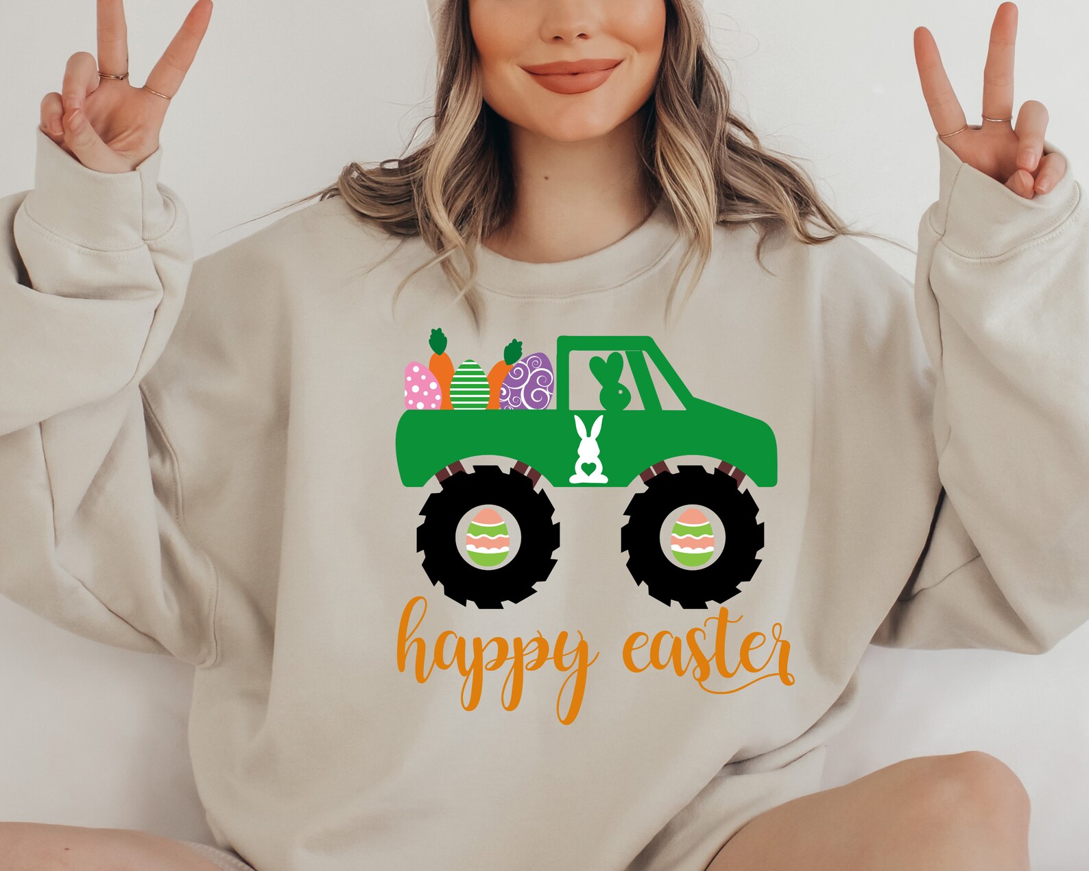 Easter Truck Svg, Easter Bunny Svg, Boy Easter Svg, Hoppy Easter Svg ...