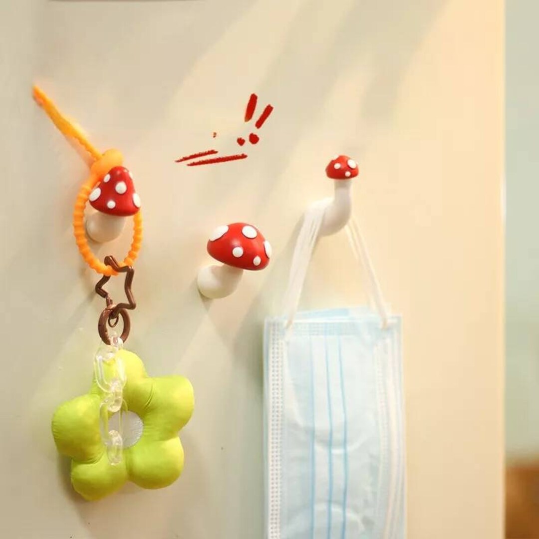 Kawaii Aesthetic Japanese Mushroom Magnet Refrigerator Sticker - Etsy