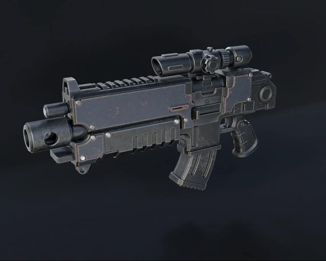 Space Marine 2 Bolt Rifle DIY Kit WH40K. Collectors/cosplay - Etsy