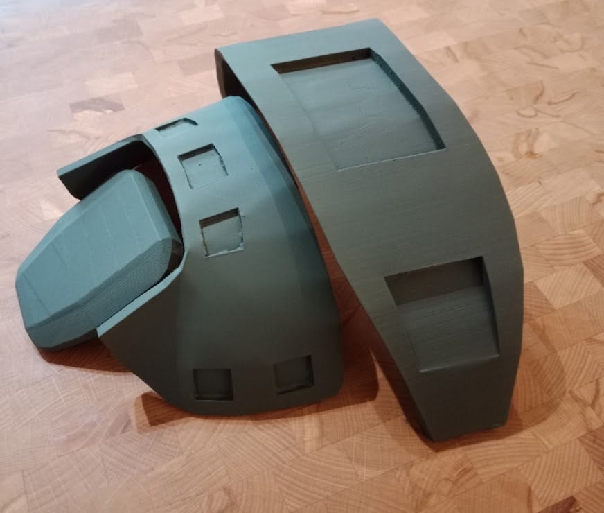 Aliens Colonial Marine Armour Shoulder Plates Full Size 3d Print Plan ...