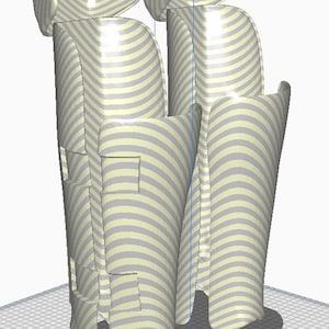 Aliens Colonial Marine Armour Leg and Knee Plates Full Size 3d Print ...