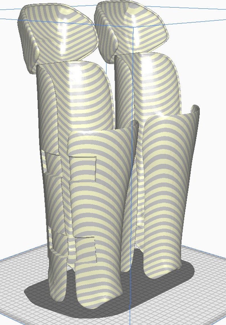 Aliens Colonial Marine Armour Leg and Knee Plates Full Size 3d Print ...