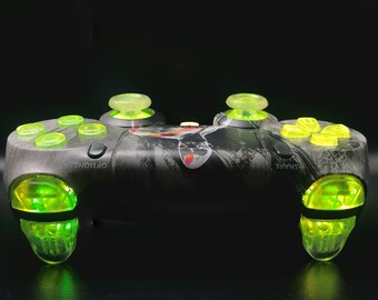 LED Lights RGB Wireless Controller Gamepad for Pc/ps4/android - Etsy