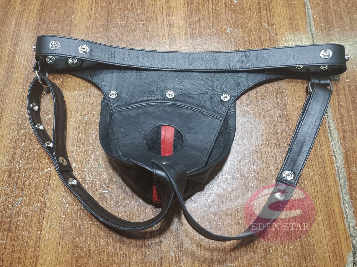 Men's Leather Jock Strap 3 in 1 Jock Strap Gay Thong Slip - Etsy