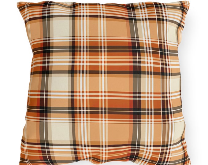 Plaid Pillow Cover, Fall Plaid Pillow Cover, Fall Pillow Cover, Autumn ...