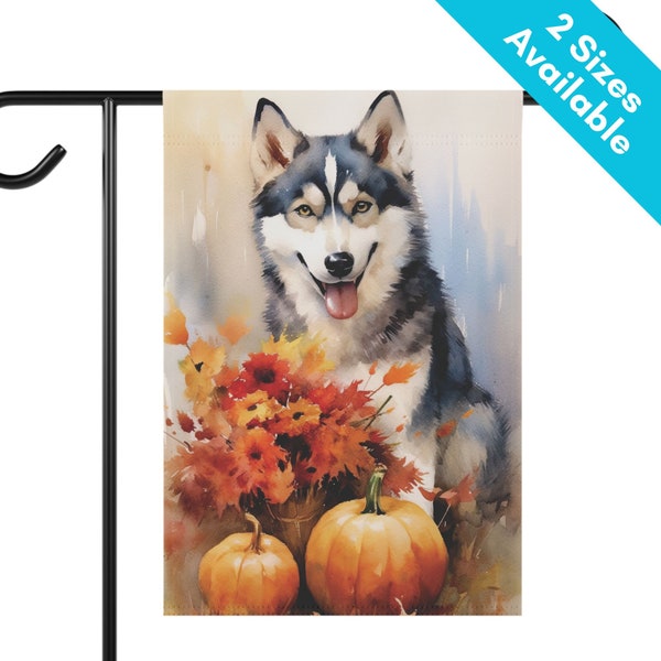 Siberian Husky Flag - Etsy