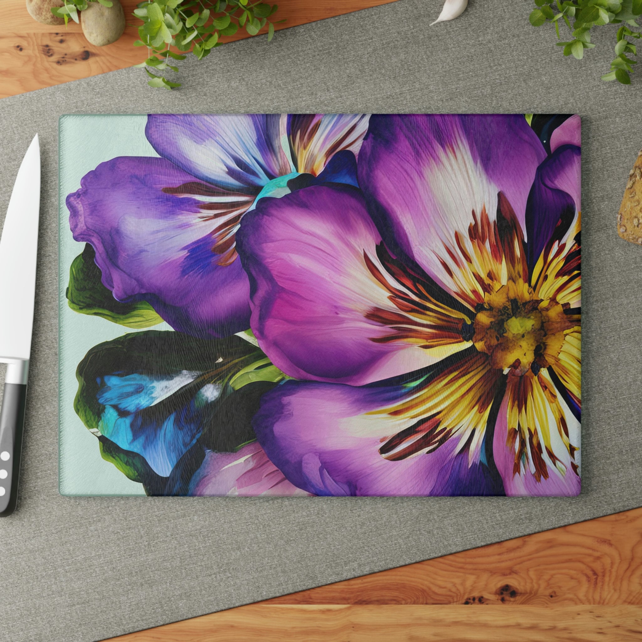 Colorful Primrose Spring Flower Cutting Board sold by Daisy | SKU ...