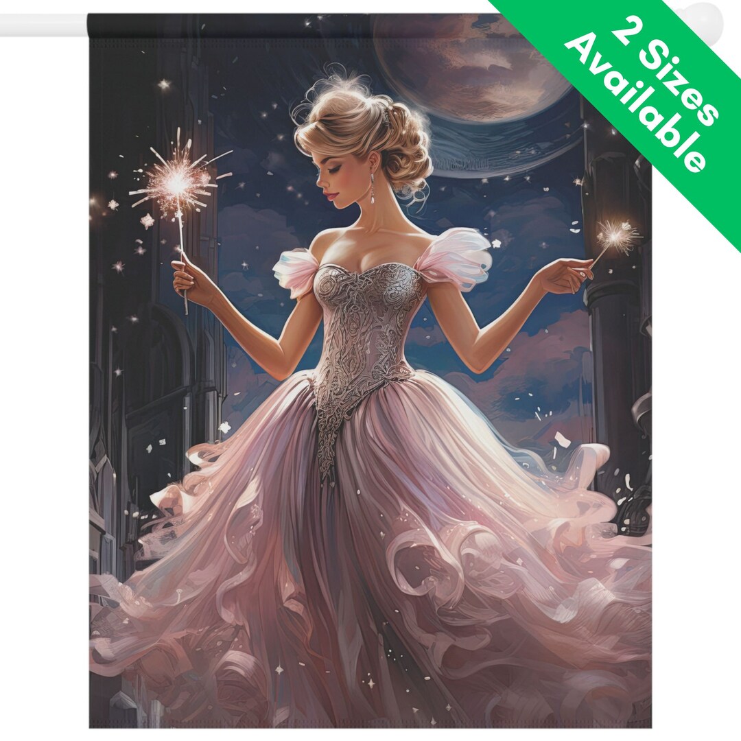 Sugar Plum Fairy Garden Flag, Christmas Ballerina House Flag, Sugar ...