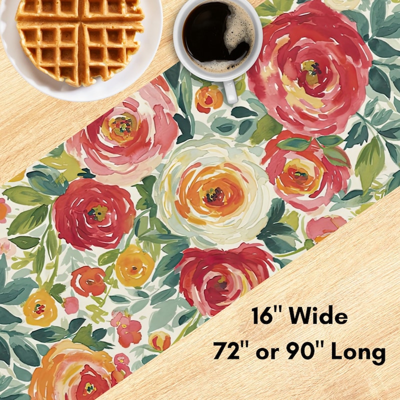 Summer Table Runner - Etsy