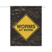 Vermicompost Garden Flag | Gift for Worm Mom Farmer | Funny Worms at ...