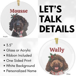 Sheepadoodle Christmas Ornament, Personalized Name Doodle Lover Gift ...
