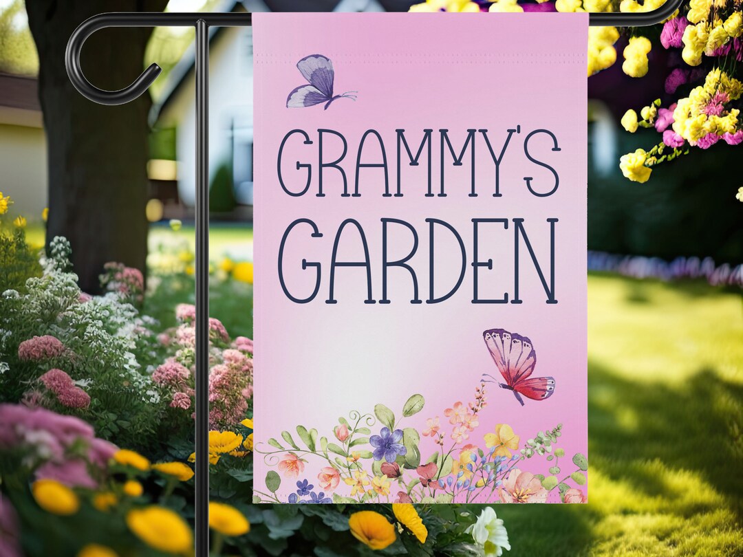 Grammys Garden Flag | Mothers Day Gift | Gardener Lover Gift for Spring ...