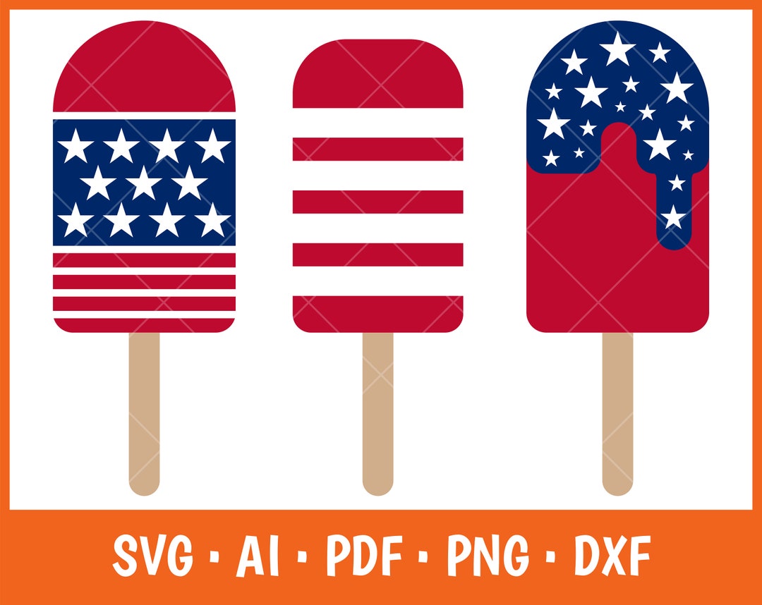 Patriotic 4th of July Popsicle's, 4th of July Popsicle's, Summer ...
