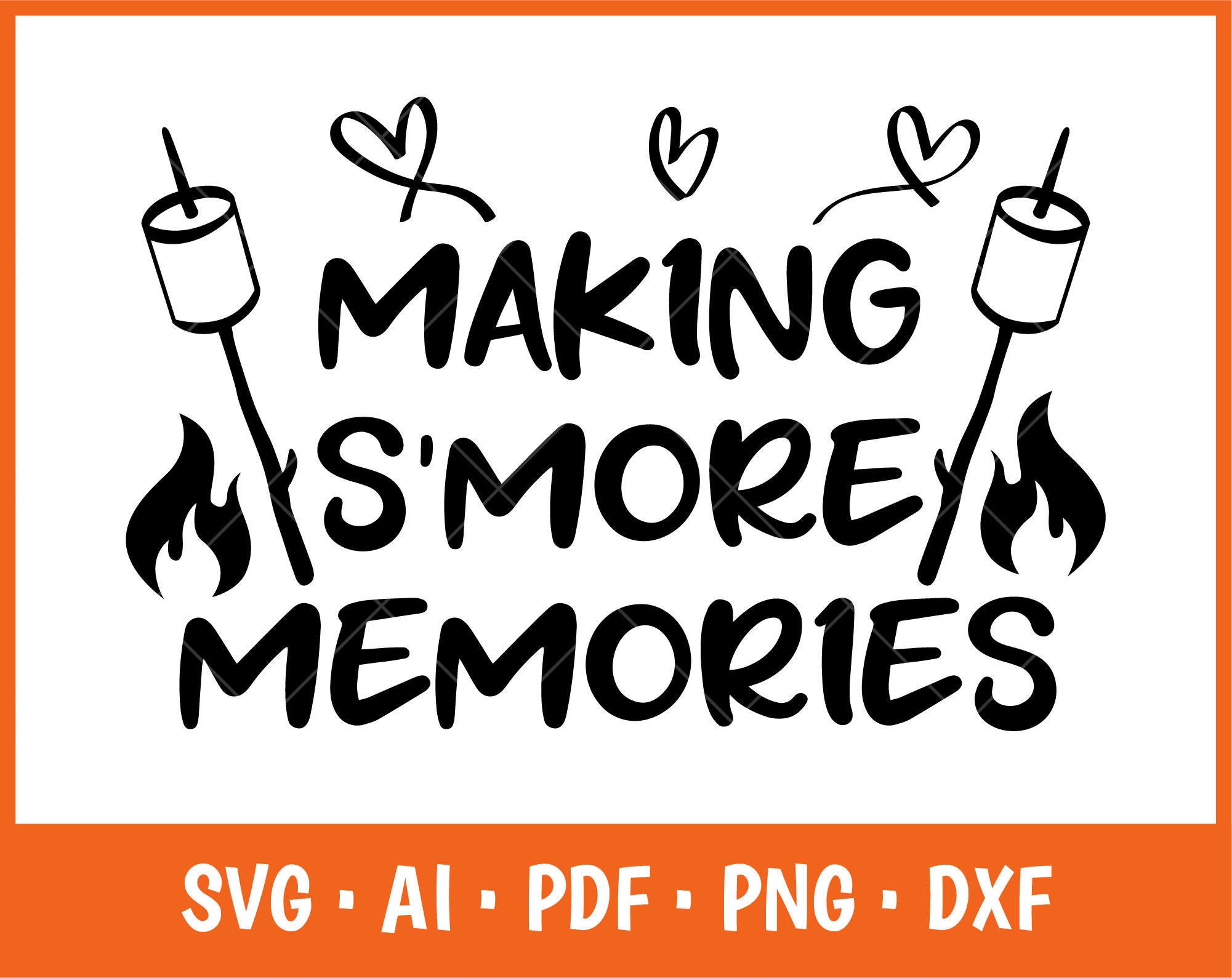 Making Smore Memories Svg Camping Svg Smores Svg Smore - Etsy